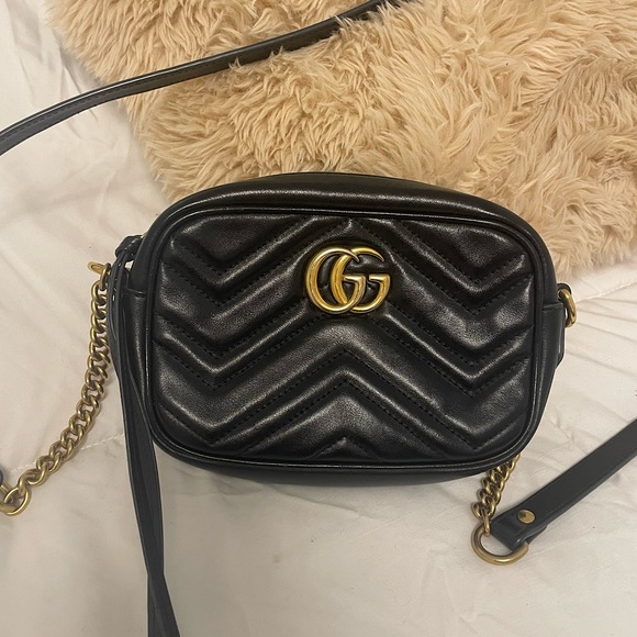 Gucci | Bags | Black Gucci Crossbody Bag Authentic | Poshmark